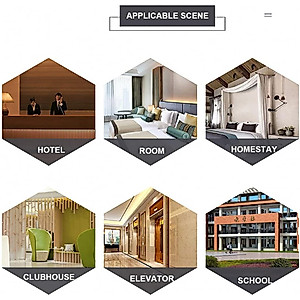 Corded Phone, Landline Phone for Home, Mini Phone Use HD Call IC Chip, Used in Hotel/Office/Bank Call Center (Black)