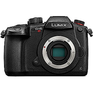 Panasonic Lumix DC-GH5S Mirrorless Digital Camera (DC-GH5S) - Bundle - with Sony 32GB Tough SD Card + LED Video Light + Digital Flash + DMW-BLF19 Battery + Soft Bag + 12 Inch Flexible Tripod + More