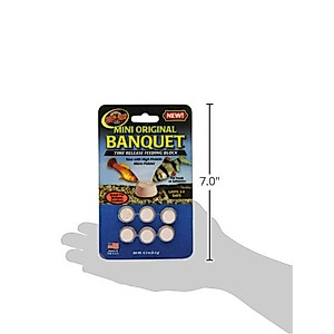 Zoo Med Laboratories AZMBB2 Mini Banquet Block Feeders, 12 Count