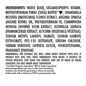 SheaMoisture Baby Wash and Shampoo Raw Shea, Chamomile & Argan Oil for Delicate Skin and Hair Baby Care with Shea Butter, 19.2 oz