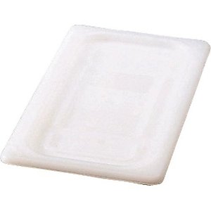 Rubbermaid Commercial Products Cold Food Soft Seal Lid, 1/6 Size, White (FG143P00WHT)