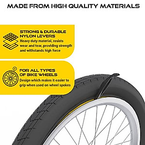 Ultraverse Bike Inner Tube for 18 X 1.75/1.95/2.10/2.125 inch Bicycle Tire Sizes with Schrader Valve - Rubber Tubes for Kids Mountain Bike, BMX, Cruiser, Foldable Bikes – Set of 2