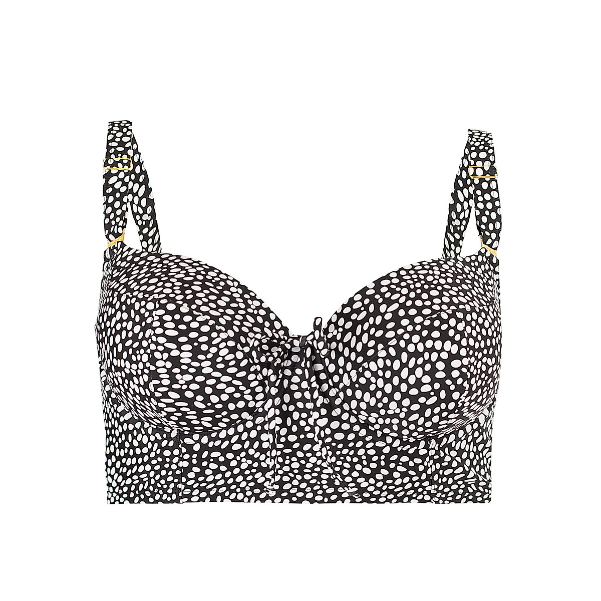 Smart & Sexy Women's Swimwear Lightly Lined Underwire Bikini Top, Fresh Water Pearl, 34D