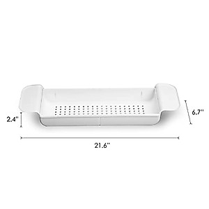 #1 Rated Bath Toy Organizer & Bathtub Storage Basket