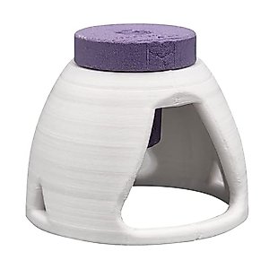 Coral Frag Holders - Half Dome Shaped Plug Stand (White)