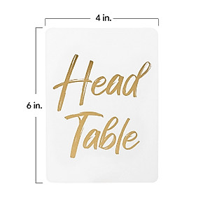 Table Numbers 1-30 Gold Set | Wedding Table Number Seating Cards, Golden Metal Holder Stands and Storage Box