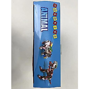 HOGOKIDS 30 Packs Party Favors for Kids - 867PCS Animals Building Blocks Sets for Classroom Prizes Goodie Bag Fillers Stocking Stuffers Birthday Valentines Easter Gifts for Kids Boys Girls 6+