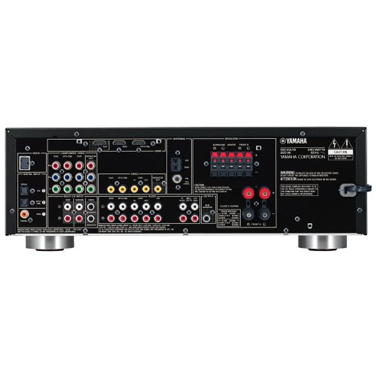 Yamaha RX V363BL 500 Watt 5.1 Channel Home Theater Receiver (OLD VERSION) (Discontinued by Manufacturer)