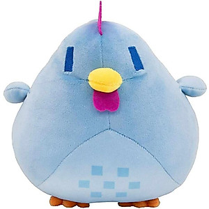 Buxomigrl Animal Chicken Plush Doll Farming Hen Plushie Stuffed Soft Pillow Christmas, Blue