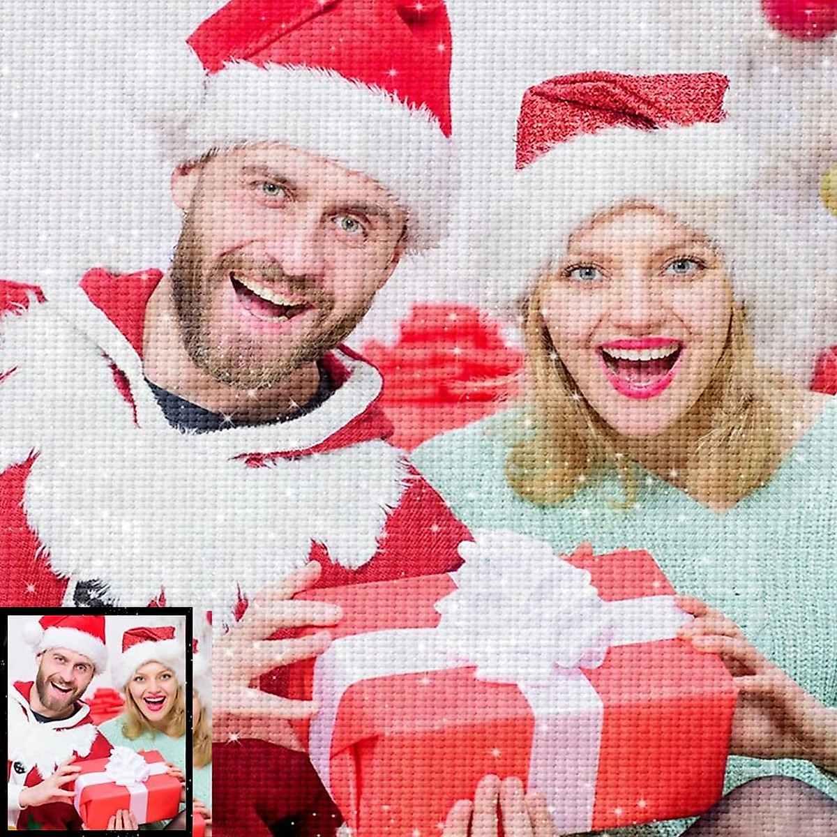 Diamond Painting Frames 4 Pack, 12x16 Inch Diamond Painting Canvas Frames, Self Adhesive Diamond Art Magnetic Frame, Diamond Painting Frames for Wall and Window (Black)