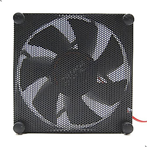 ThreeBulls 12 Pcs 140mm PVC Black PC Cooler Fan Dust Filter Dustproof Case Cover Computer Mesh
