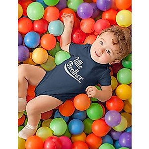 Big Brother Shirt Little Brother Boys Matching Outfits Brothers Sibling Shirts Kids Shirt Navy/Baby Navy Kids Shirt 5/6 / Baby Newborn