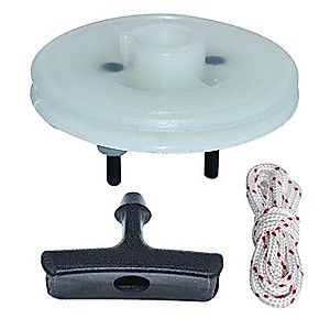 AUMEL Recoil Starter Pulley Kit for Husqvarna 550XP 545 555 560XP Saw Replace 505158101.