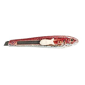 Translucent Fish Shaped Box Cutter Detailed Glossy