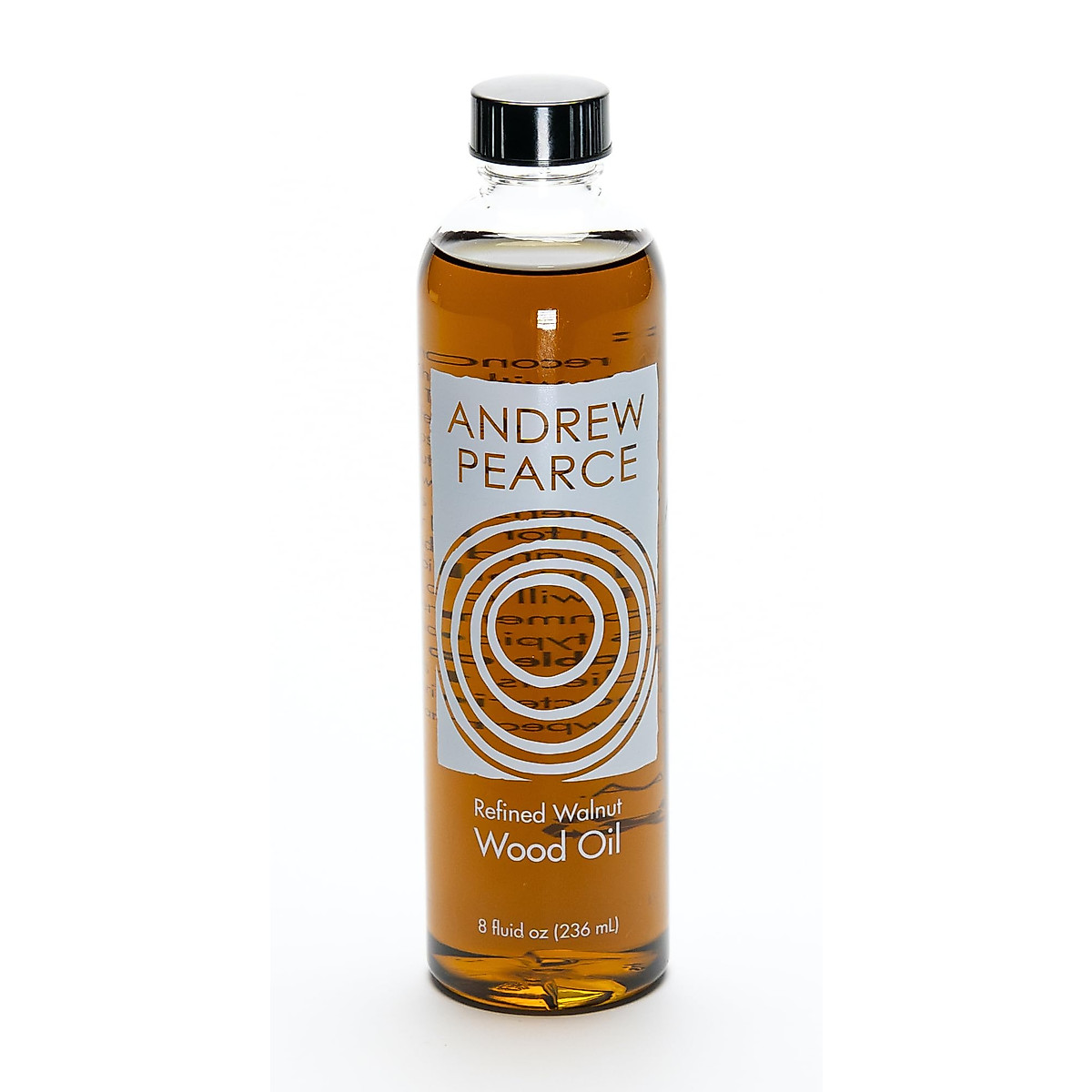 Andrew Pearce Premium Walnut Wood Oil Bowl Conditioner 8oz - Wooden Bowl and Cutting Board Oil