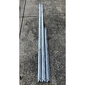 Horizontal Reinforcement U-Bar Strut Support Brace for a 16’ Garage Door