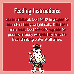 TEMPTATIONS MIXUPS Crunchy and Soft Cat Treats Backyard Cookout Flavor, 30 oz. Tub