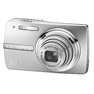 Olympus Stylus 820 8MP Digital Camera with 5x Optical Zoom (Silver)