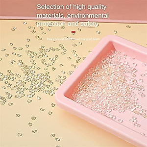 FUUIE Bowls for Food and Water Pet Cat Bowl Cat and Dog Feeder Bowl Double Bowl Kitten Automatic Waterer Puppy Feeding Waterer Pet Supplies (Color : Blue)