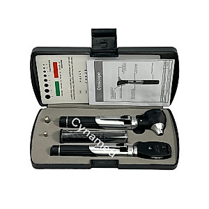 Cynamed - Diagnostix Bright White Led Otoscope Set with Accessories-Multi-Function Otoscope Student Set-Hard Case