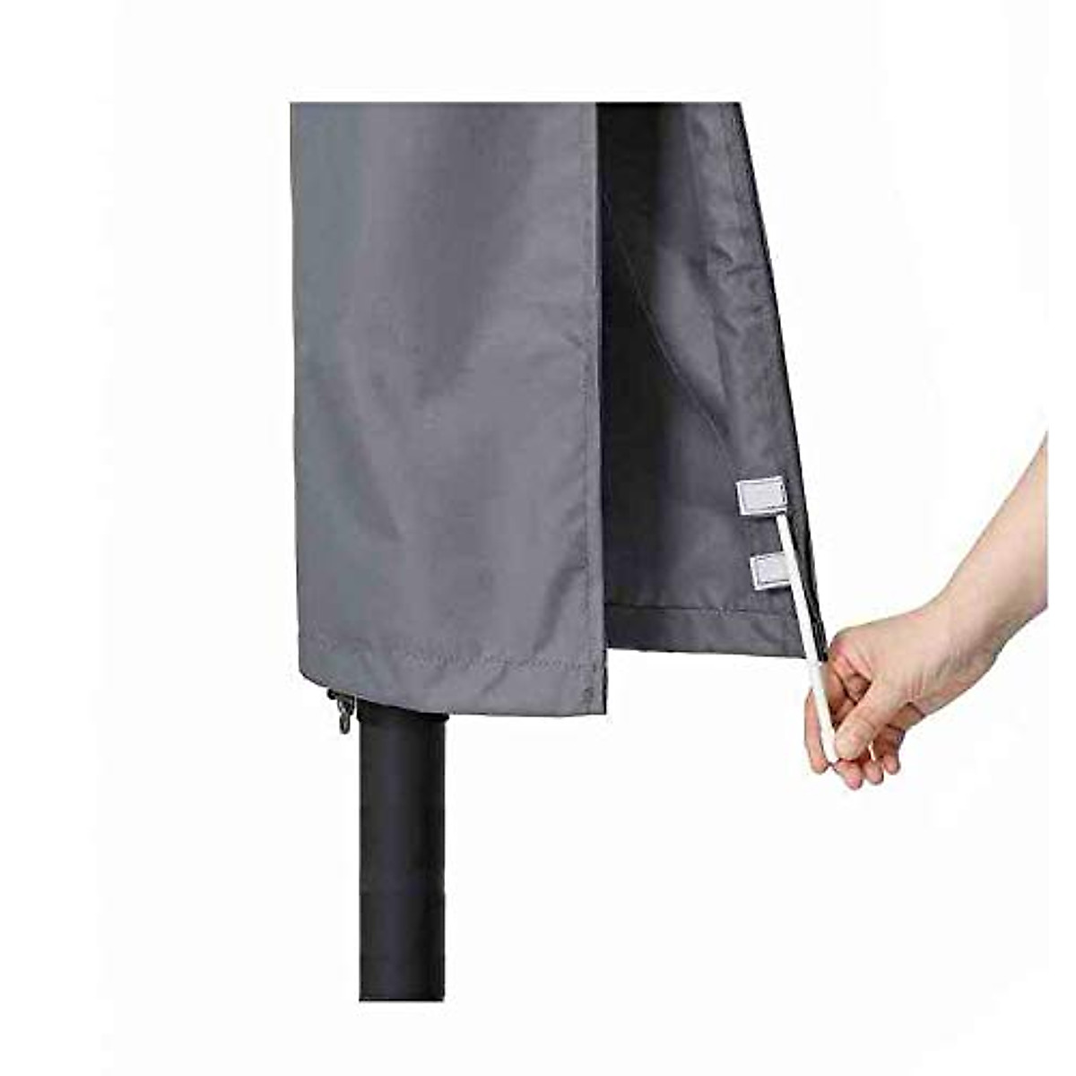 Garden Balsam Umbrella Cover for 6ft to 9ft Patio Umbrellas, Waterproof and Durable Market Umbrella Cover with Zipper and Rod