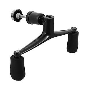 Sosoport 1pc Double Rocker Arm Swivel Rocker Fishing Boat Accessories Rotary Tool Accessories Fishing Rotary Knob Fishing Reel Knob Fishing Handle Arm Grip Reels Fishing Rod Parts Lengthen