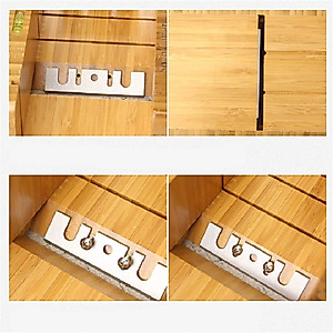 Pure Vie Multi-function Practical Adjustable Bamboo Soap Making Kit + Stainless Steel Beveler Planer Wire Slicer for Making Loaf Soap Cheese DIY Cutting Making -Handmade Craft Soap Making Kitchen Tool