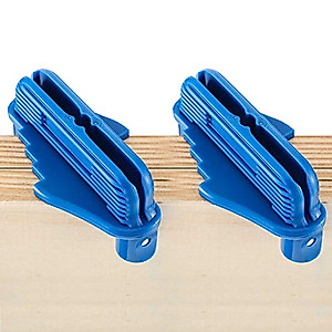 Center Scriber Line Scriber Woodworking Marking Offset Marking Tool Marking Center Finder Tool Wood Scribe Marking Gauge Fits Standard Wooden Pencils (2, Blue)