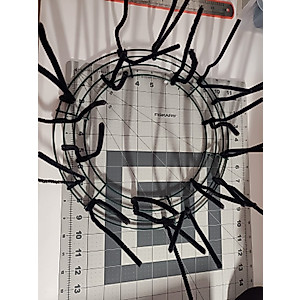 Cuttte Pipe Cleaners Craft Supplies - 100pcs Black Pipe Cleaners Craft Kids DIY Art Supplies, Pipe Cleaner Chenille Stems, Black Pipe Cleaners Bulk (6 mm x 12 inch)