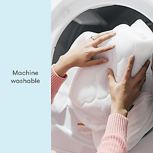 Newton Baby Original Extra Cover | Ultra-Breathable, Reduced Suffocation Risk, Safe, Machine Washable, Non-Toxic, Rest Easy, Fits Original, Waterproof Newton Crib Mattress - Cloud White (Cover ONLY)