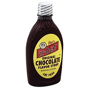 Fox's u-bet 22-Oz. Original Chocolate Syrup
