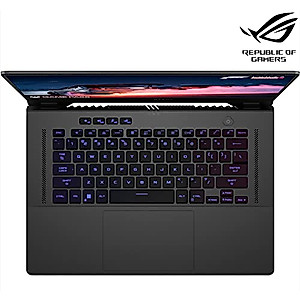 ASUS - ROG Zephyrus 15.6" WQHD 165Hz Gaming Laptop- NVIDIA GeForce RTX 3060-AMD Ryzen 9 6900HS- Fast DDR5 Memory, PCIe SSD – with Mouse Pad (24GB RAM | 1TB PCIe SSD)