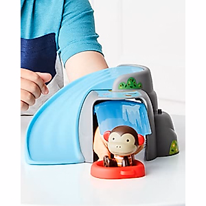 Skip Hop Pretend Play Zoo Outdoor Adventure Rock Climb Play Set, Toy for Kids 2 Years and Up, Monkey (Pack of 2)