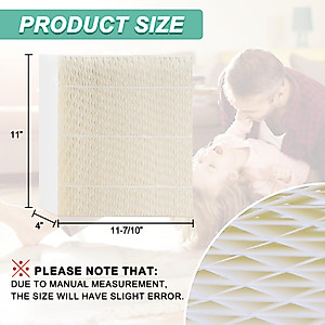 1043 Humidifier Wick Filter Replacement for Es-sick Air-Care Compatible With EP9500 EP9700 EP9800 831000 821000 826000 826800 and Be-mis Space Saver 800 8000 Series Humidifiers(2 Pack) by Cenipar