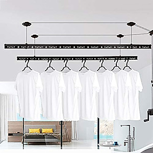 Drying Rack Dryer, Ceiling, Dryer, Pulley Style Clothes Rack