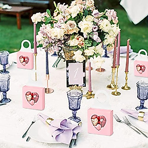 jixsloft 12 Count Pink Paper Wine Bottle Box with Window, Wine Hanging Foldable Gift Boxes Charcuterie Box Wine Boxes for Holding Candy Chocolate, Wedding Birthday Mother's Day Gift Box