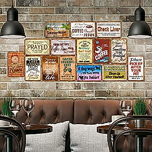 Warning Sign Please Close Gate Behind You Thank You Poster Tin Sign Farmhouse Decor For The Kitchen Poop Room Signs For Coffee Bar Tin Signs 8X12