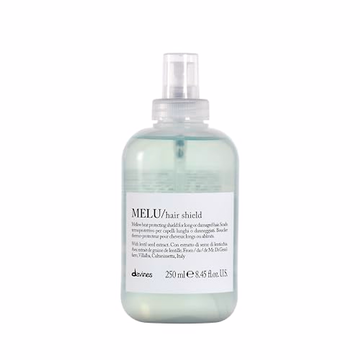 Davines MELU Hair Shield, Heat Protection, Soft And Shiny Results For All Hair Types, 8.42 Fl. Oz.
