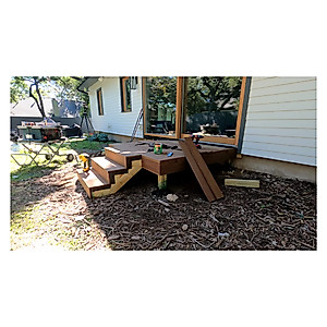 POLYGUARD Poly Wall - Rot Shield Joist Tape for Decking, 4" x 100'. Made in The USA. Self Adhering, Self Sealing Deck Joist Tape for Wood Decks