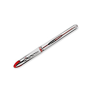uniball Vision Elite Roller Ball Stick Pen, Red Bold 5 Pens Per Order 69023