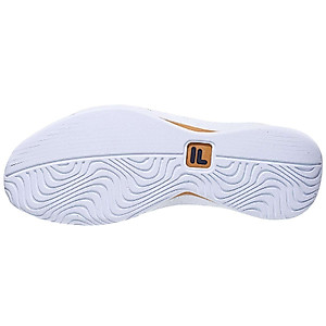 Fila Mondo Forza Womens Tennis Shoe White/Fila Navy/White (US Footwear Size System, Adult, Women, Numeric, Medium, 7.5)