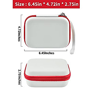 Case Compatible with Wahl Professional Peanut Hair and Beard Clipper Trimmer #8655 8685 8663 8331 08655-3901. Hair Clipper Organizer Holder for Attachment Comb,Oil,Blade Guard (Box Only)-White