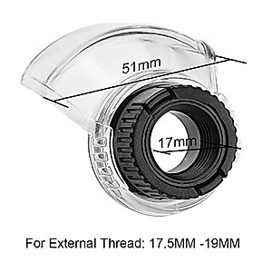 Wolfride 4PCS Rotary Tool Shield Attachment Cutting Sanding Accessories for Rotary Grinder Tools 200 3000 4000