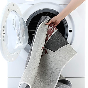 SUSSEXHOME Non Skid Washable Kitchen Mats for Floor, Ultra Thin Runner Low Pile Rug for Laundry Room, Entryway, Bathroom, Multipurpose Floor Mats, Wine Bar Decor Rug - 20 x 60 Inches