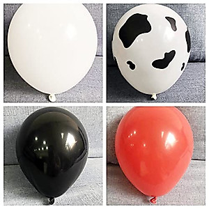 Cow Party Decorations-Cow Balloon Garland Arch Kit for Cowboy Cowgirl Party Decorations Baby Shower Animal Birthday Party Suppllies