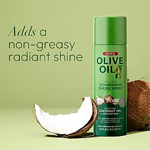 ORS Olive Oil Nourishing Sheen Spray infused with Coconut Oil 11.7 oz