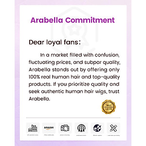 Arabella 613 Lace Front Wig Human Hair 13x4 Blonde Lace Front Wigs Human Hair 210% Density Body Wave 613 Frontal Wig Pre Plucked With Baby Hair (20inch, 613 13X4 body wave wig)