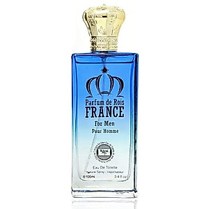 Hybrid & Company Parfume De Reis France for Men Eau De Toilette Natural Spray Masculine Scent, 3.4 Fl Oz