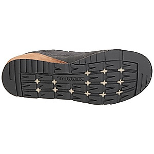 Merrell Men's Burnt Rock Travel Suede Hiking Shoe, Granite, 10 M US