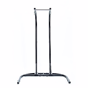 LeisureMod Wicker 2 Person Double Folding Hanging Egg Swing Chair (Beige)